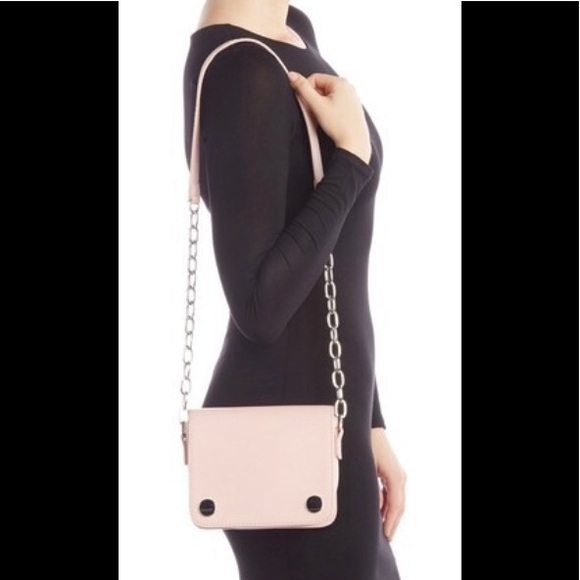 French Connection | Bags | French Connection Blush Pink Crossbody Bag ...